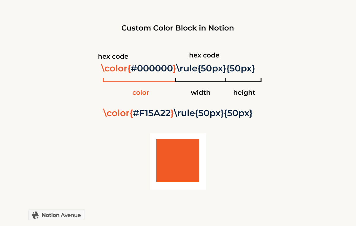 Notion Color Code Hex, Color Palette, Custom Colors in Notion (Dark Mode and Light Mode)